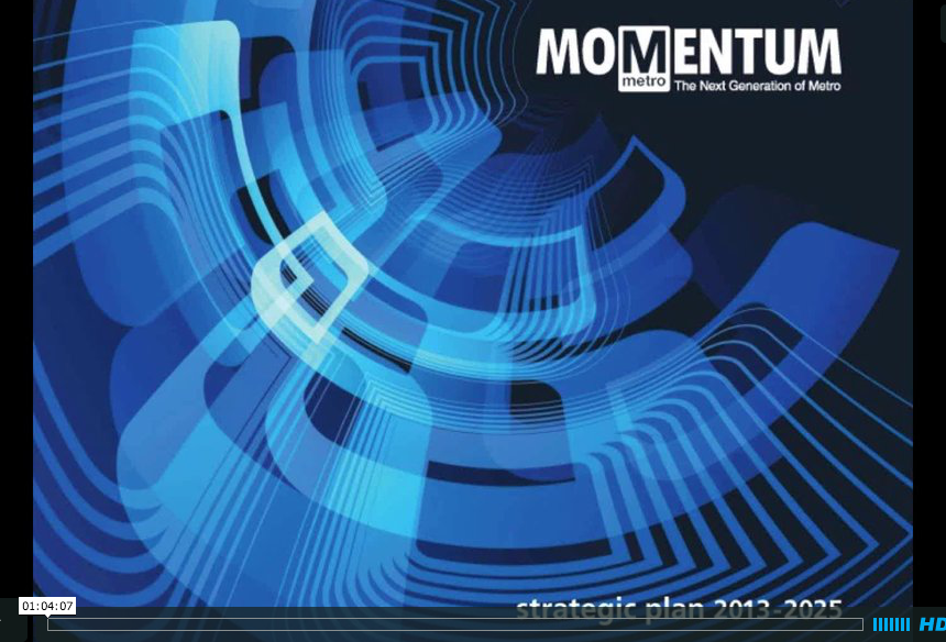 CSG Chat: The Future of Metro - the Momentum Plan - Coalition For ...